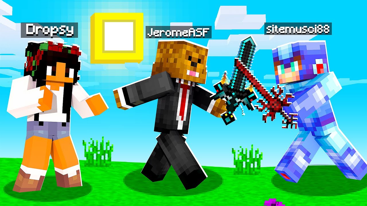 We added 100 Sword Recipes in Minecraft | JeromeASF - YouTube