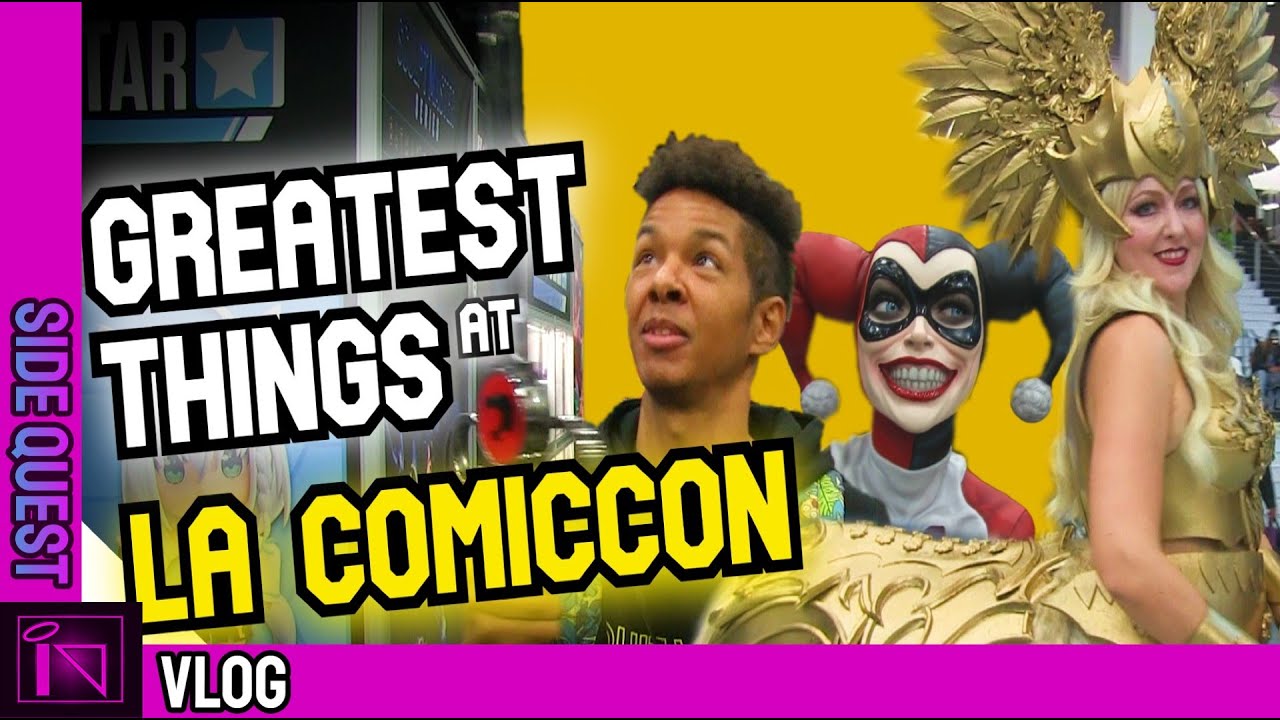 What Goes on at ComicCon??? - [Los Angeles COMIC CON] - YouTube