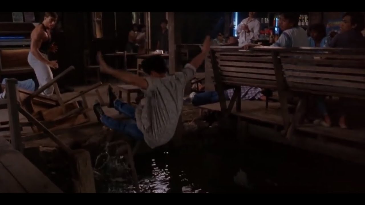 The Van Damme dance. Kickboxer 1989. - YouTube