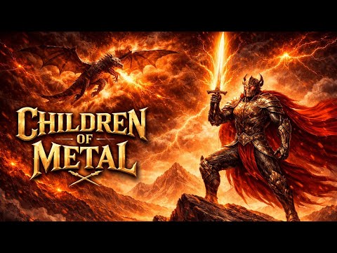 Children Of The Metal ⚔️ | Epic Power Metal Anthem (Warriors of Steel)