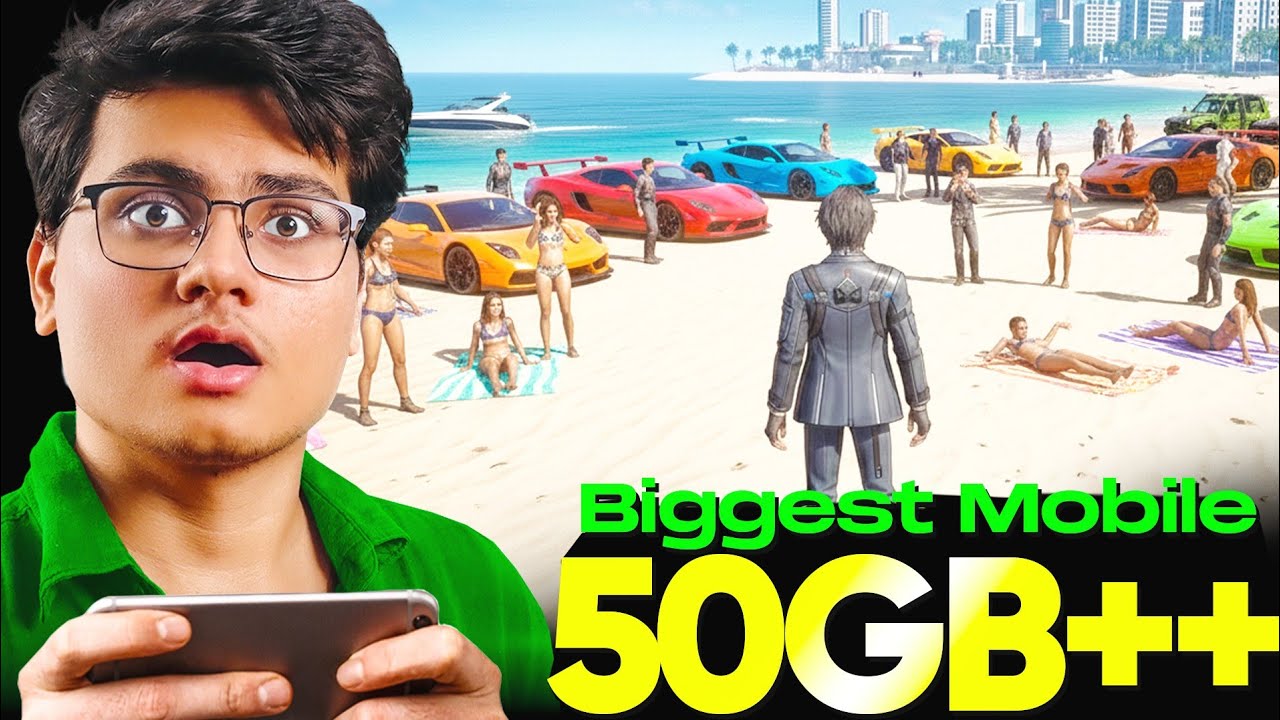 Does *50GB++* Android Games Really Makes Sense ? | Let's Try - YouTube