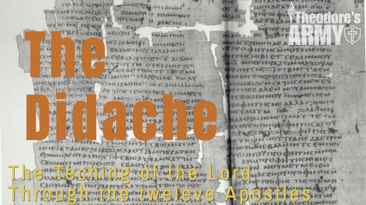 The Didache [Early Christian Writing] - YouTube