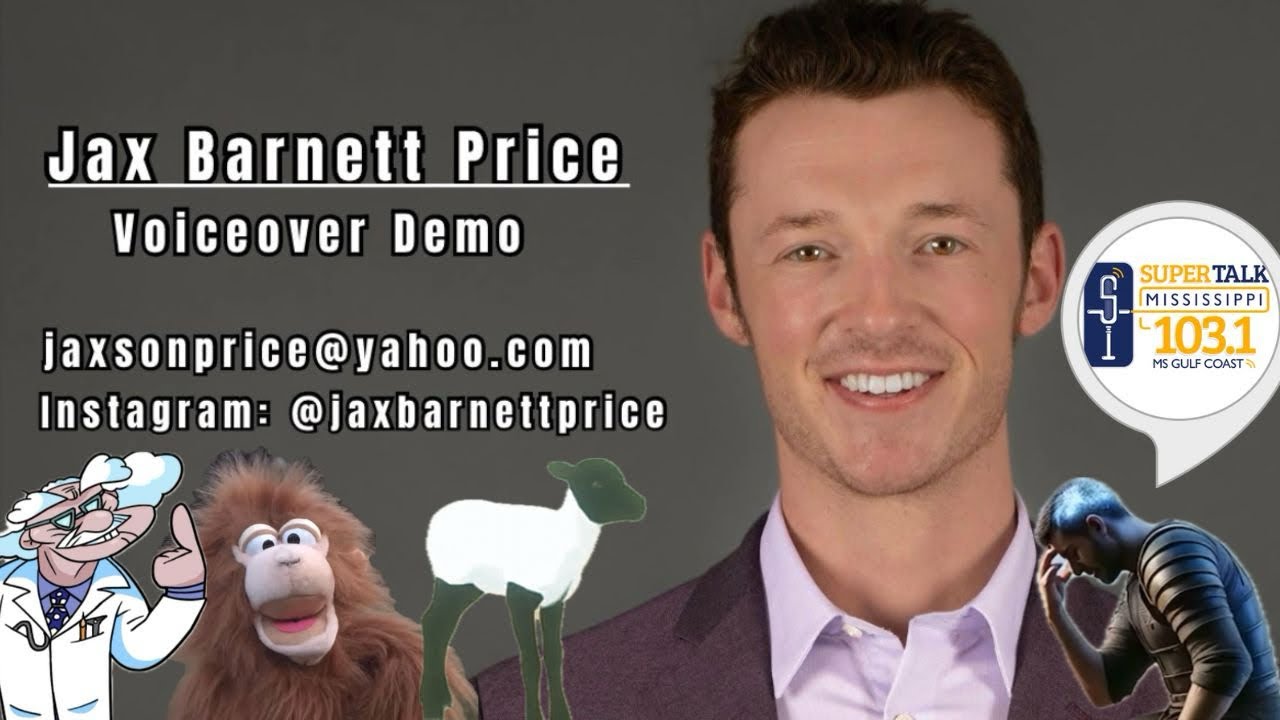 Jax Price Voice Demo Reel - YouTube