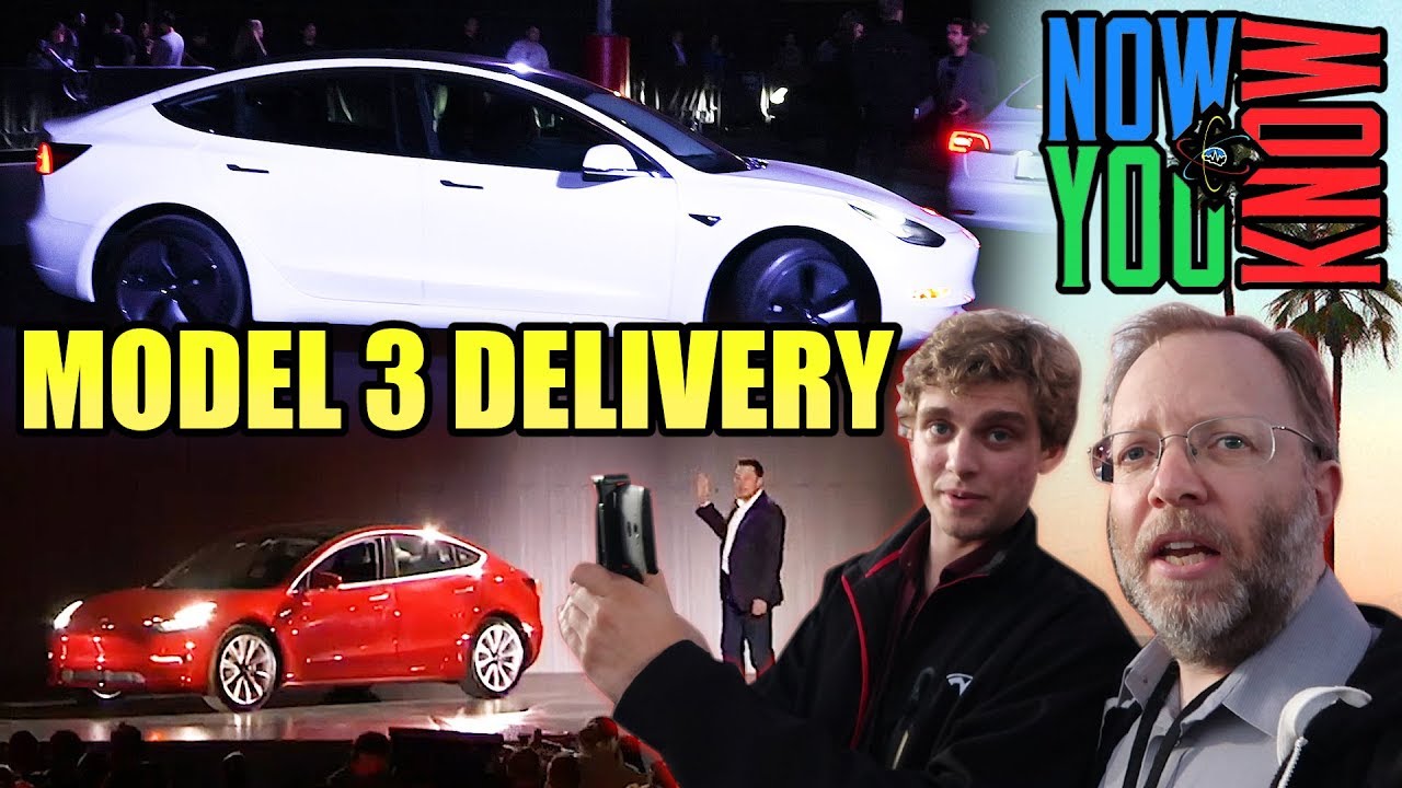 Tesla Model 3 Delivery Event - YouTube