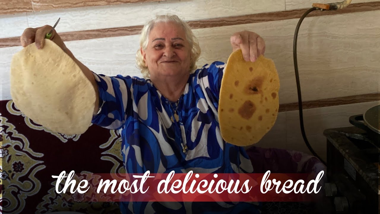 Mix of cooking most delicious traditional bread in the world with ...