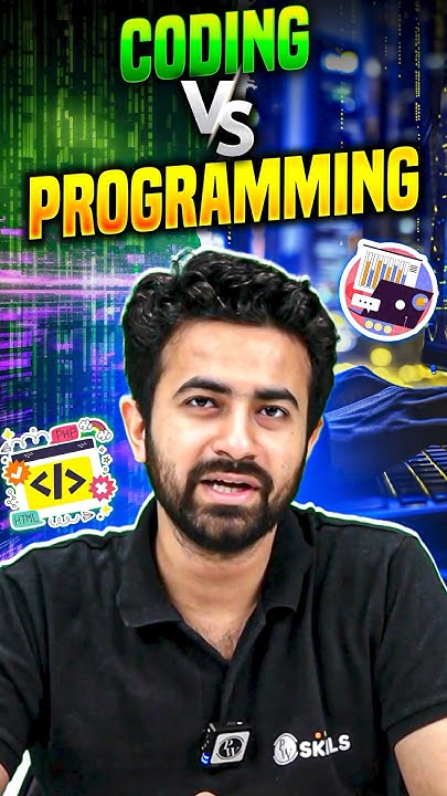Coding Vs Programming Shorts Coding Programming Youtube