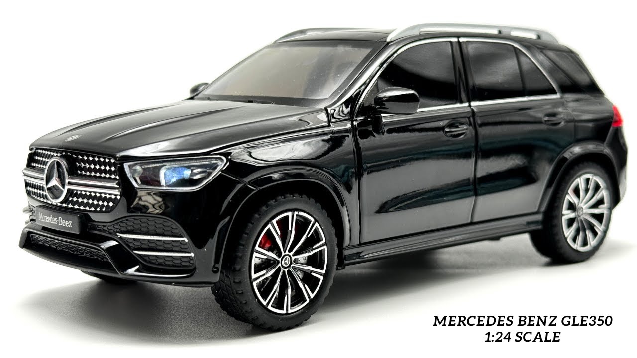 Mercedes Benz GLE350 4Matic Black Diecast Model Car - YouTube