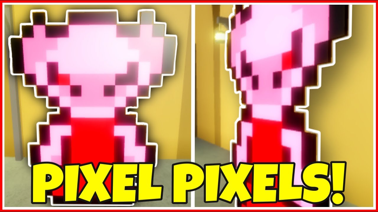 How to get “PIXEL PIXELS” BADGE + PIXELATED PIGGY MORPH/SKIN in PIGGY ...