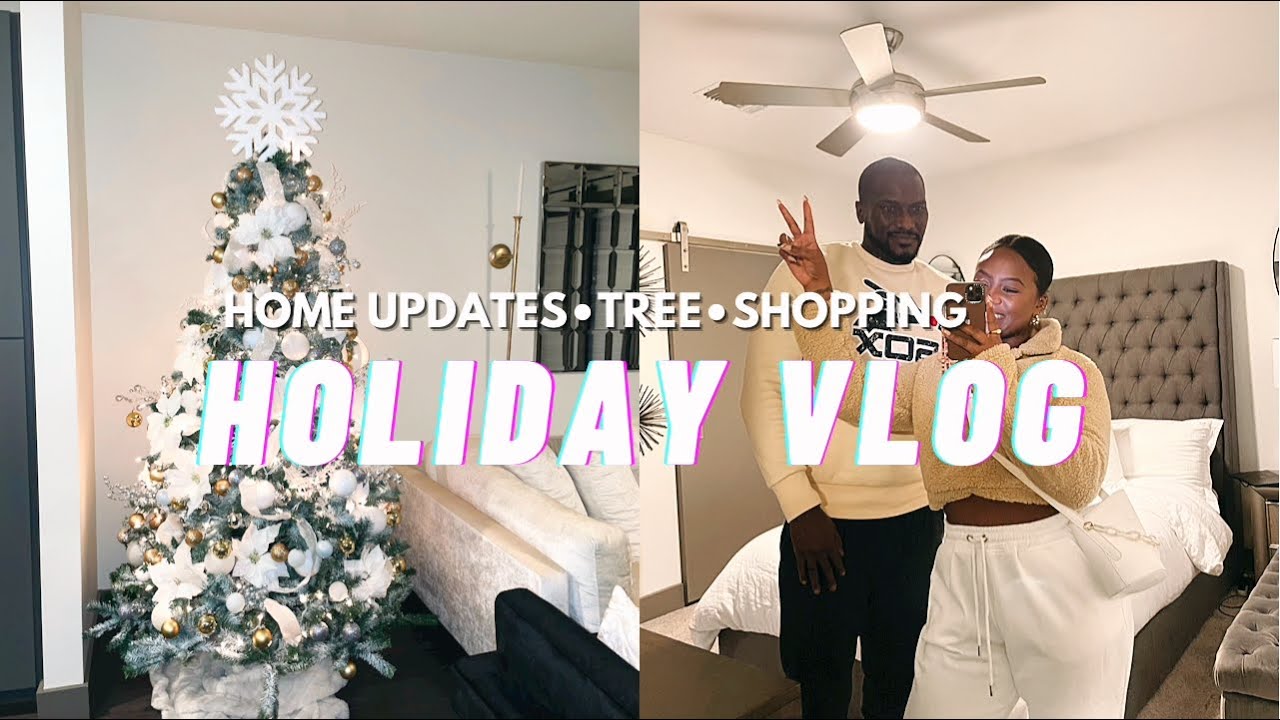 Holiday Vlog| Shopping,Putting up the tree,Chit Chat About Feeling ...