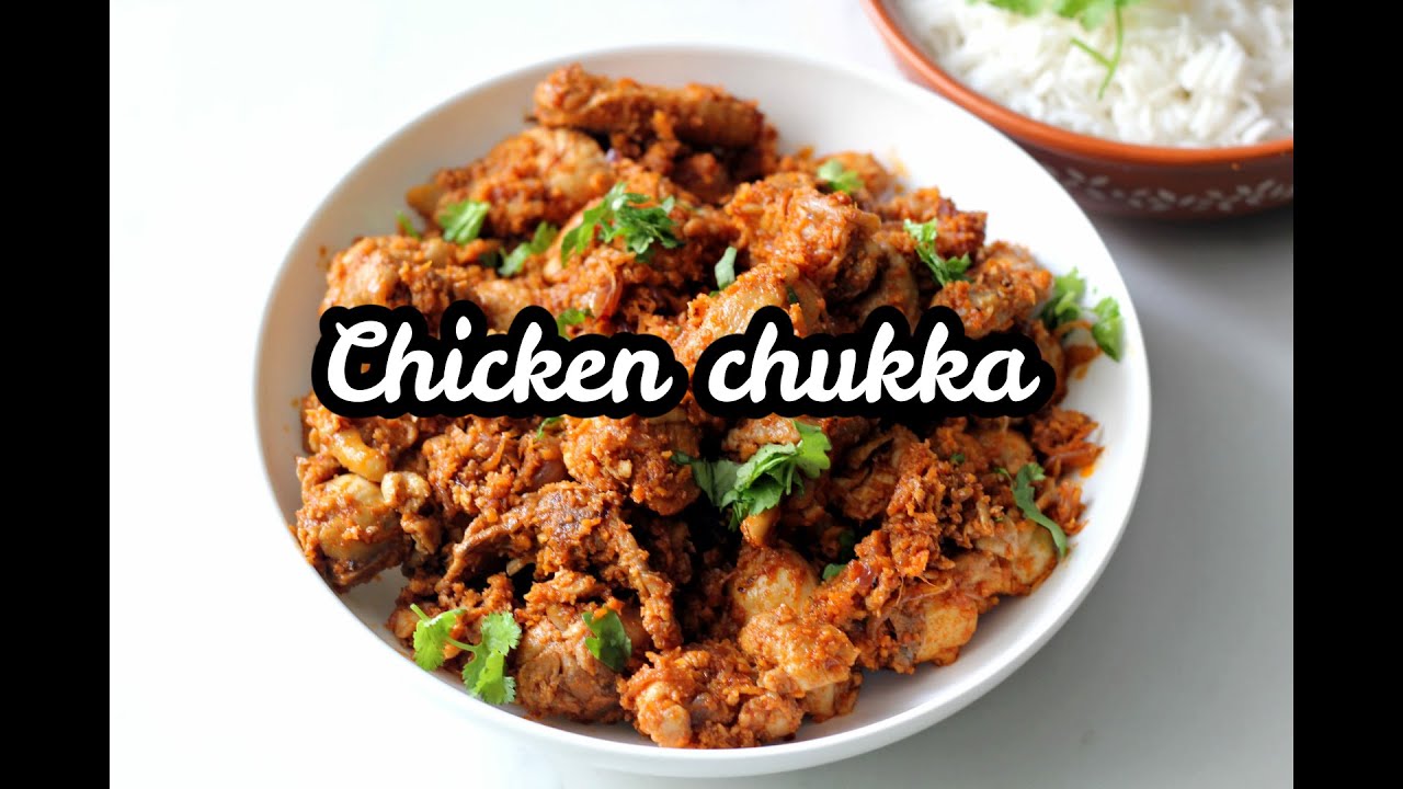 Chicken chukka recipe || restaurant style chukka || scoda vlog - YouTube