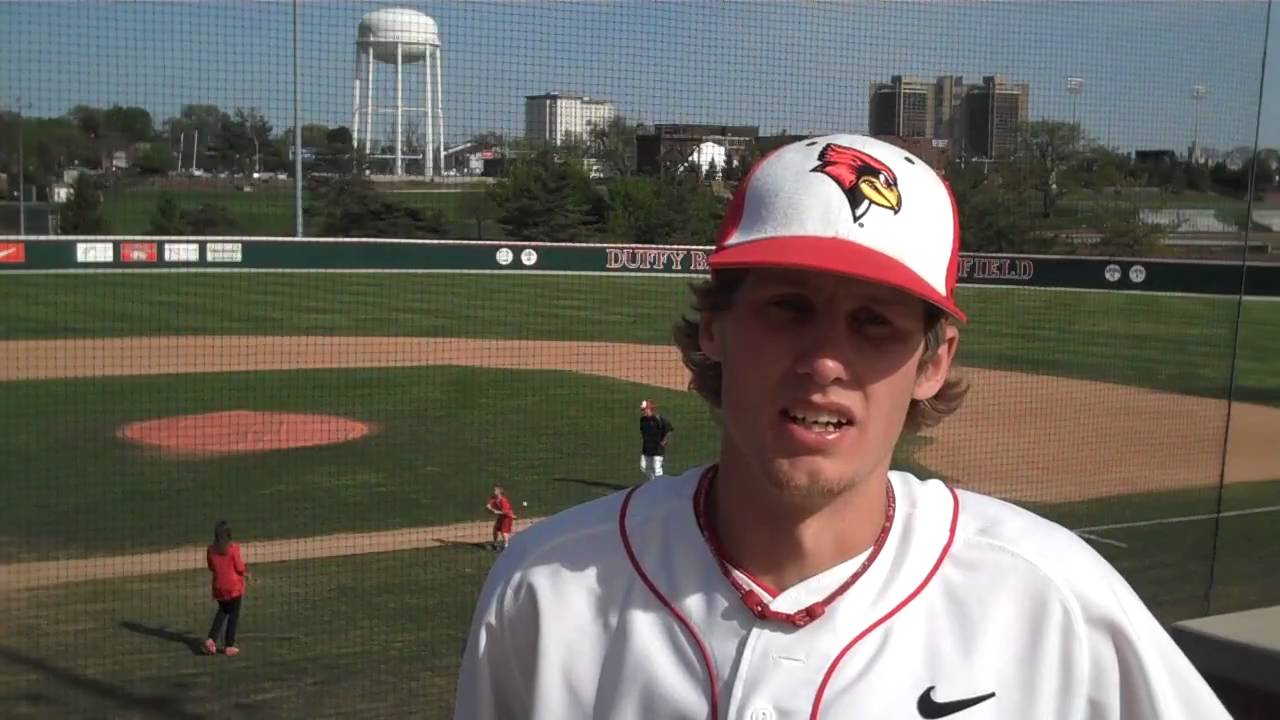 Baseball Postgame: Kenny Long vs. Southern Illinois (4/18/10) - YouTube