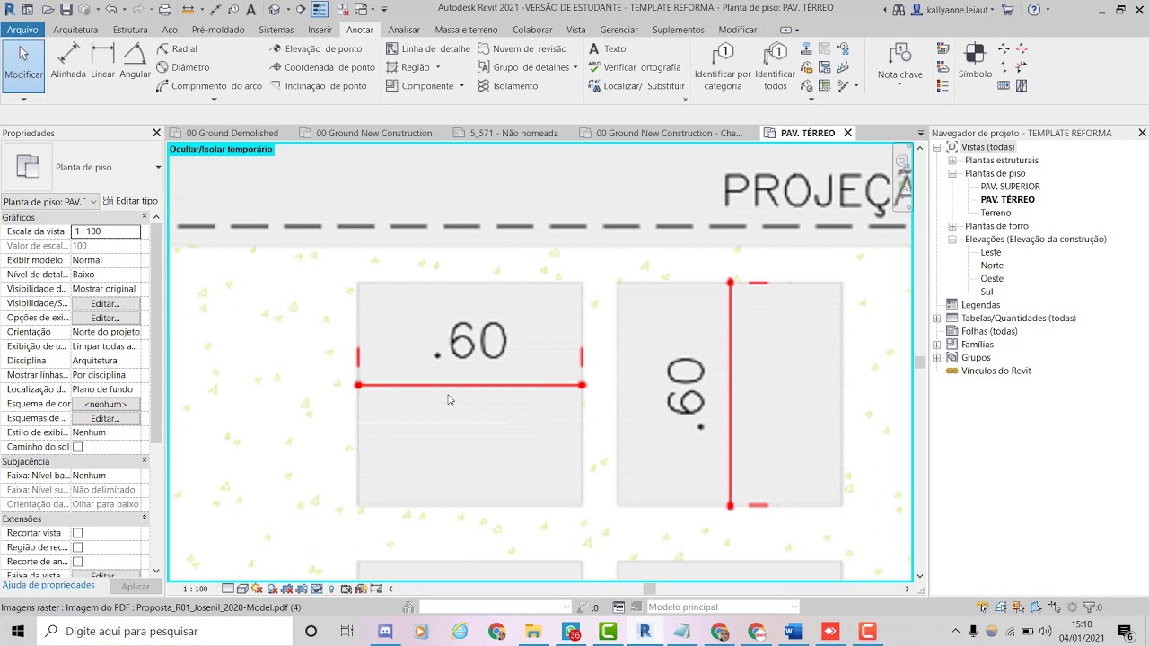 01 - Importar PDF no Revit em Escala - YouTube