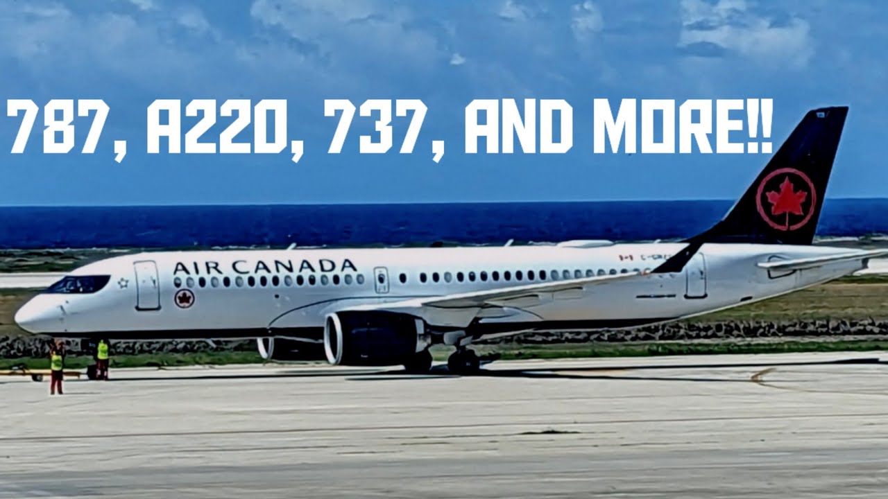 Plane Spotting @Curacao International Airport (CUR 2023 - IRL) - YouTube