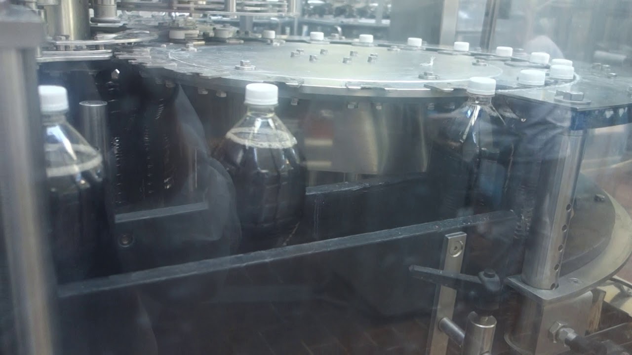 7682019 PET Line SIDEL 14 000 bph Sidel - Rinser-Filler-Capper 2 - YouTube