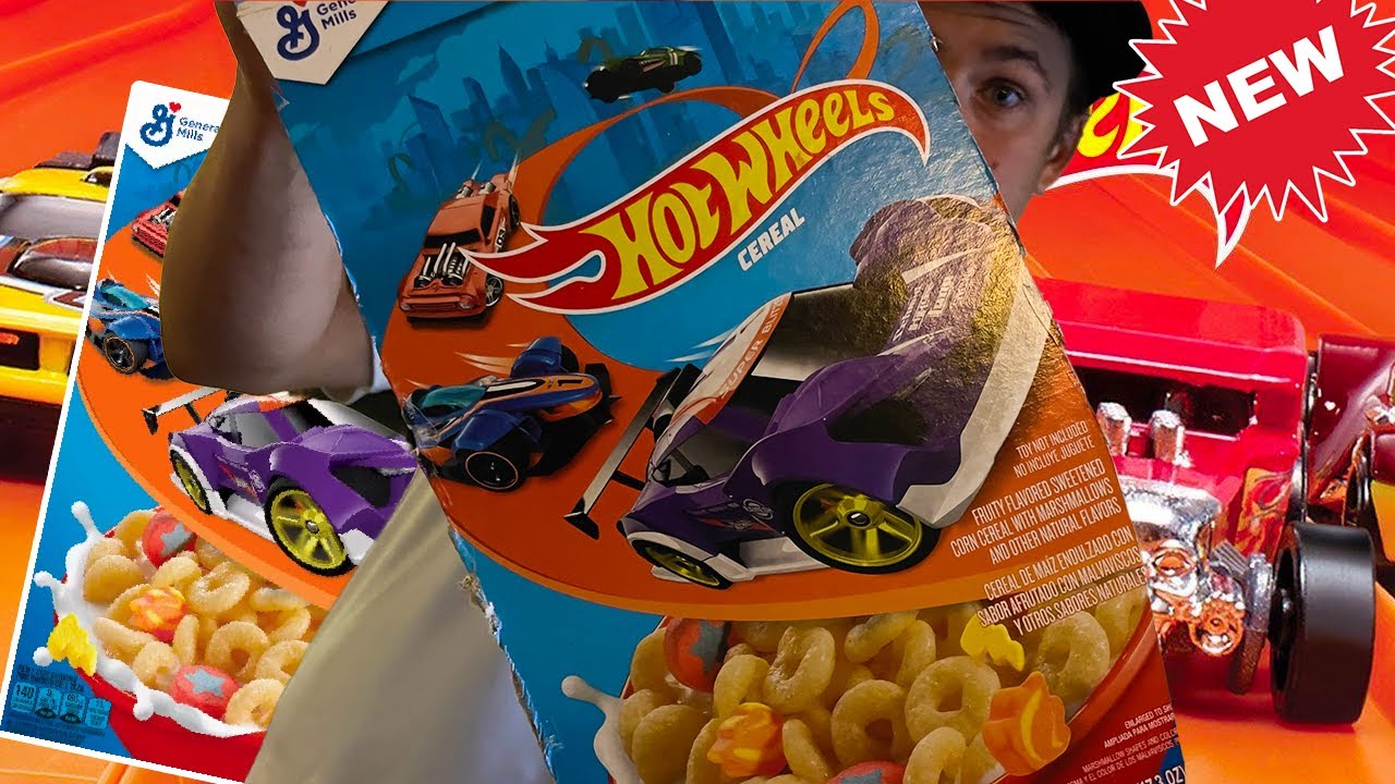 CEREAL TIME! New Hot Wheels Cereals! IS IT HOT?! TASTE AND REVIEW ...