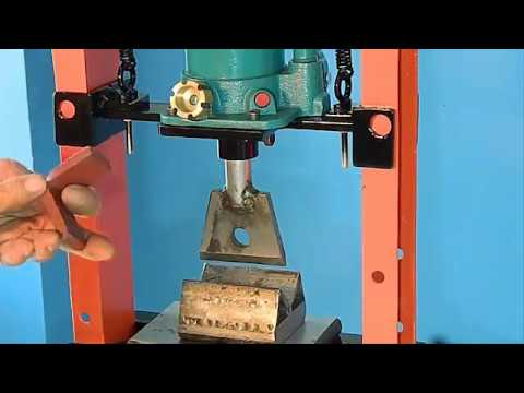 How To Make Hydraulic Press Machine || DIY Mini Hydraulic Press (Part 4 ...
