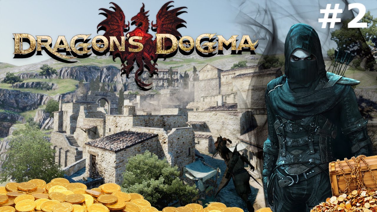 Dragon's Dogma| CHASING THIEVES AROUND CASSARDIS! First Time ...