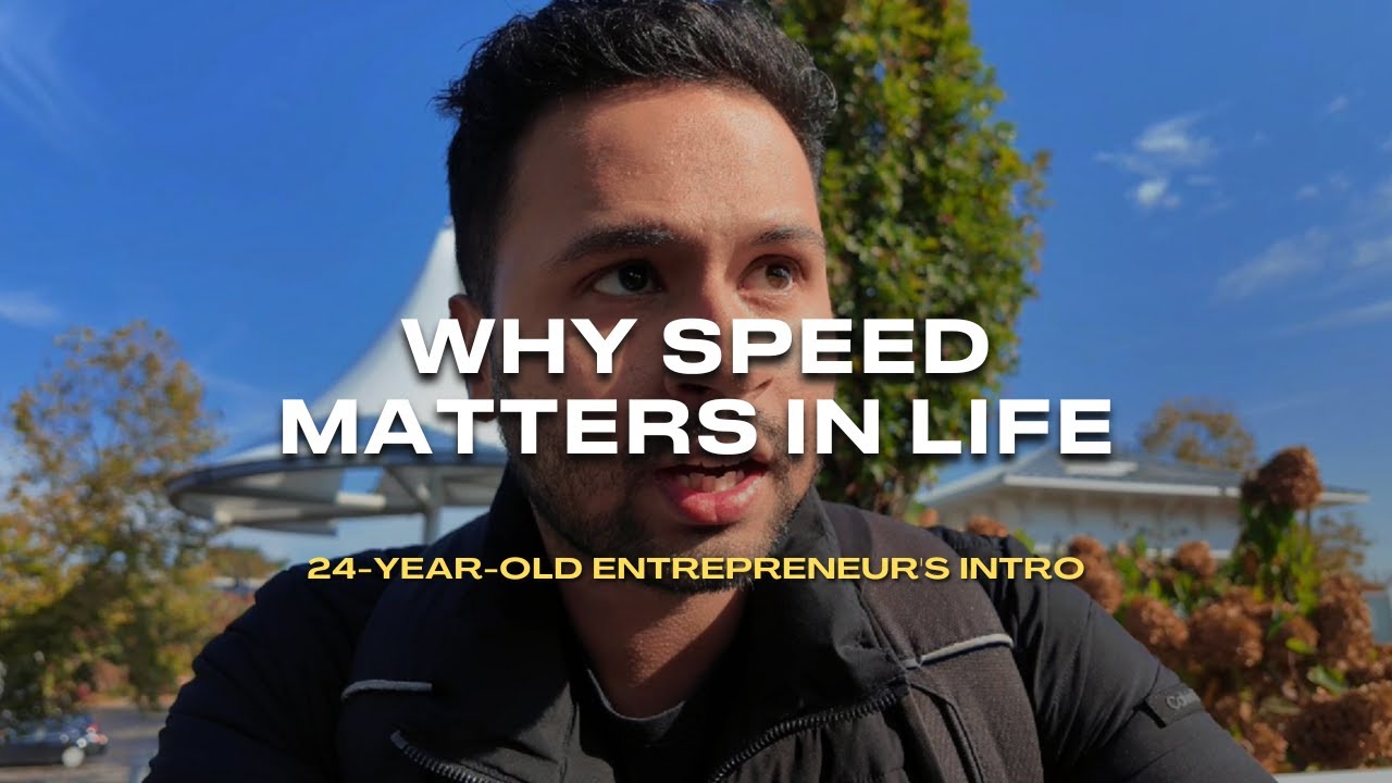 24-Year-Old Entrepreneur Shares Why Speed Matters When Taking Action ...