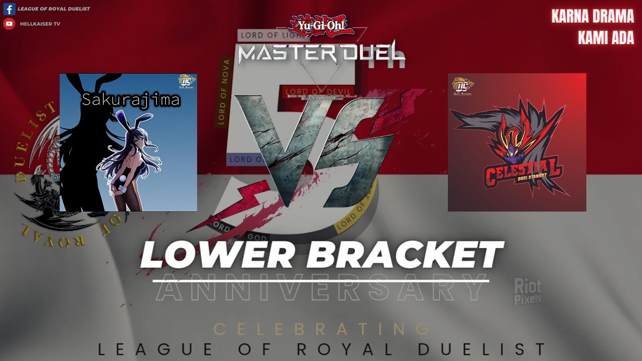 🔴 LIVE - LORD Anniversary - Lower Bracket - DS Sakurajima VS DS Celestial - YouTube