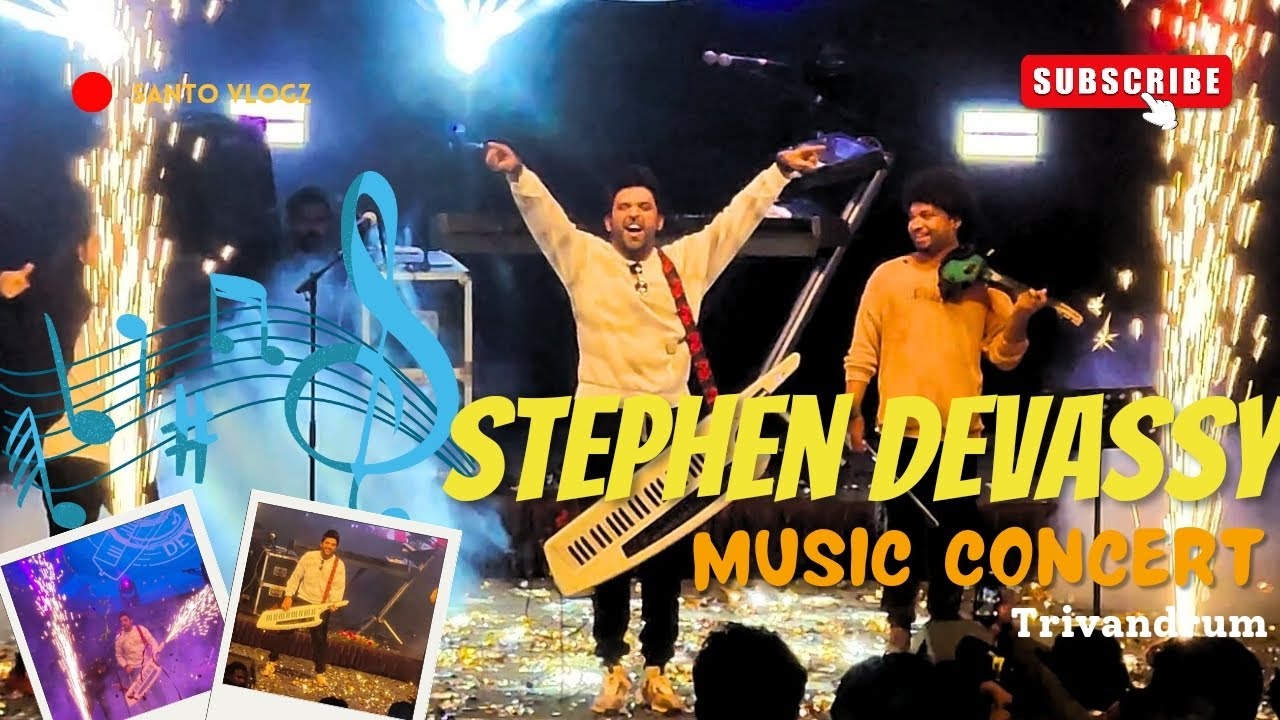 Stephen Devassy | Music Concert | Trivandrum | 2024 - YouTube