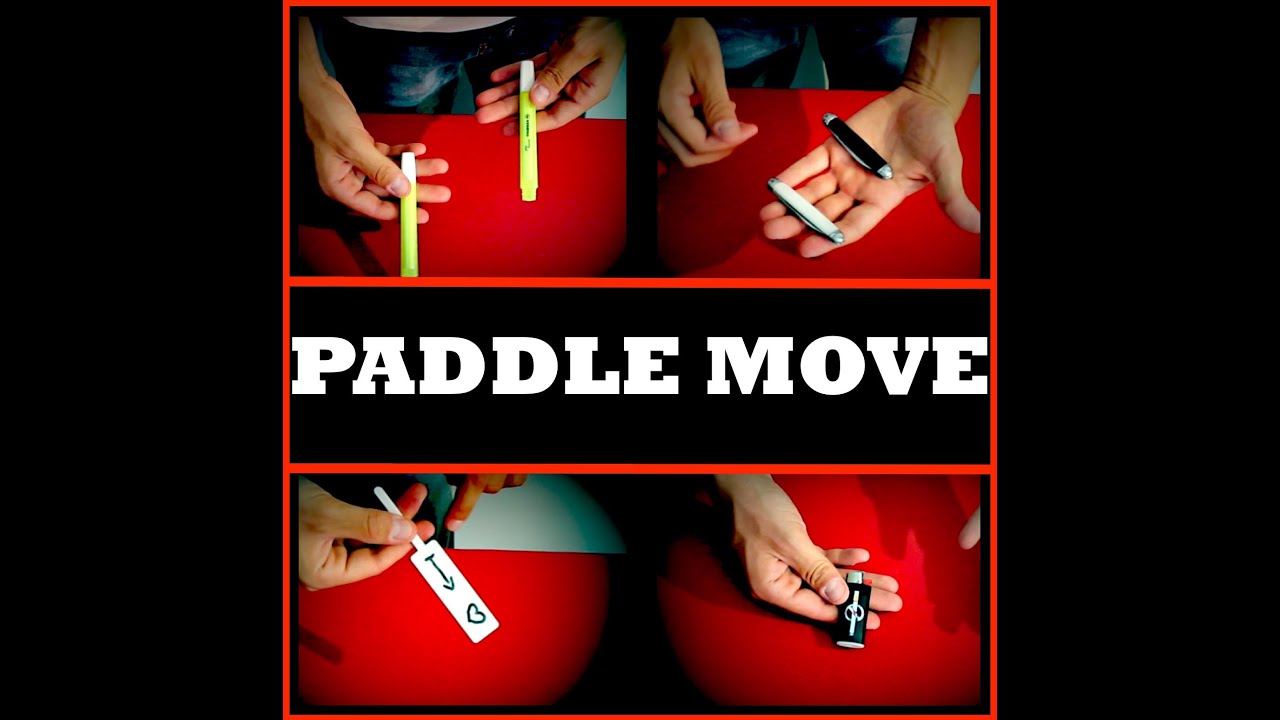 Tour de Magie "Paddle Move" - Présentation - YouTube