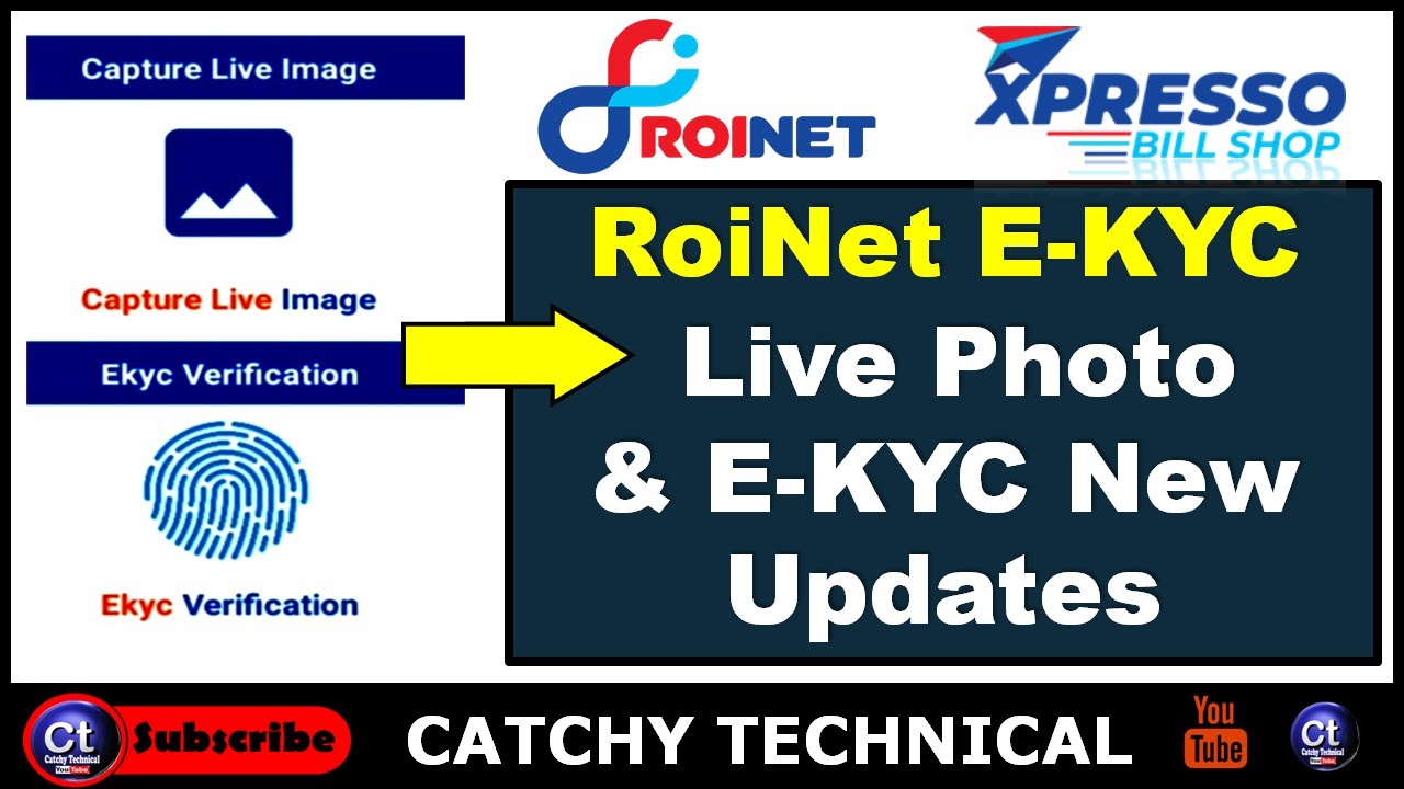 Roinet Xpresso | RoiNet e-Kyc & live Photo Update 2022 || Full ...
