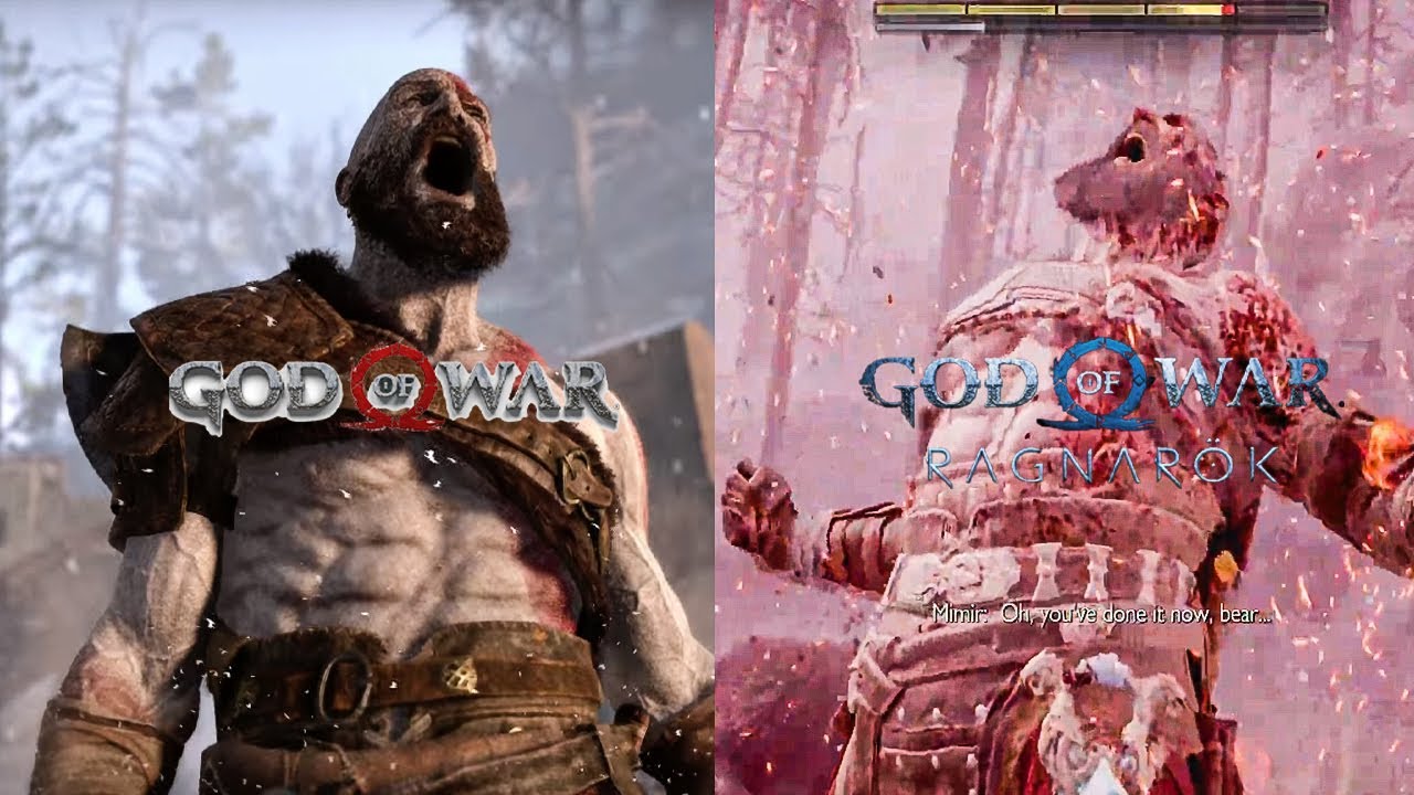 God Of War Spartan Rage Comparison - YouTube