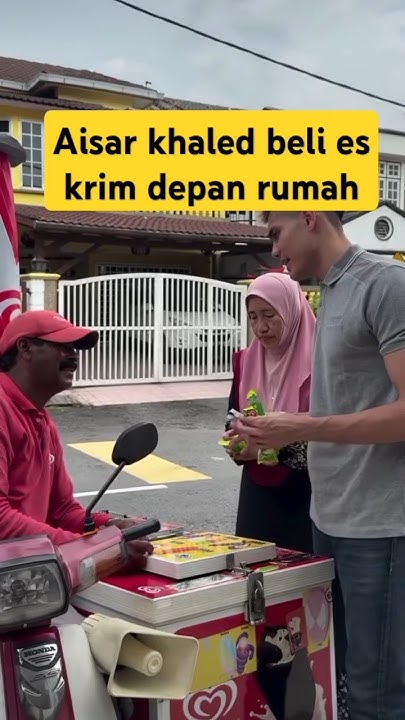 aisar khaled beli es krim depan rumah #aisar #aisarkhaled #shortvideo - YouTube