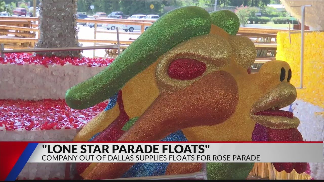 Lone Star Parade Floats makes two new floats for Texas Rose Festival ...