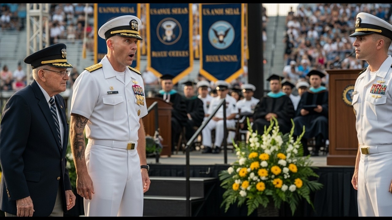 Old Veteran Only Came to Watch His Grandson Graduate - Until SEAL ...
