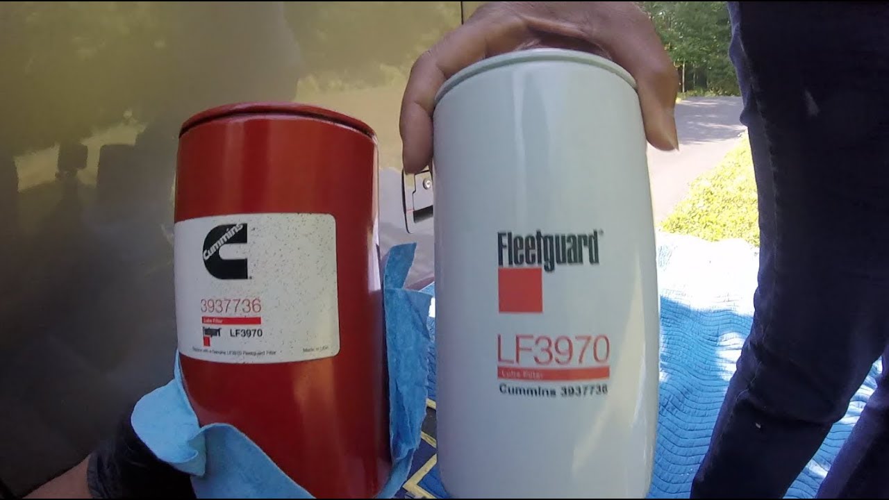 Diesel Engine Oil & Filter Change - YouTube