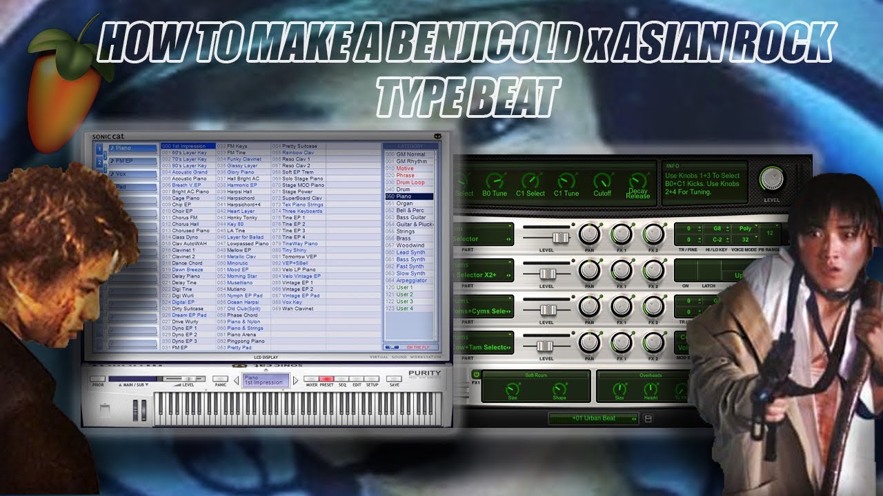 HOW TO MAKE A BENJICOLD x ASIAN ROCK TYPE BEAT IN 2021 [BenjiCold ...