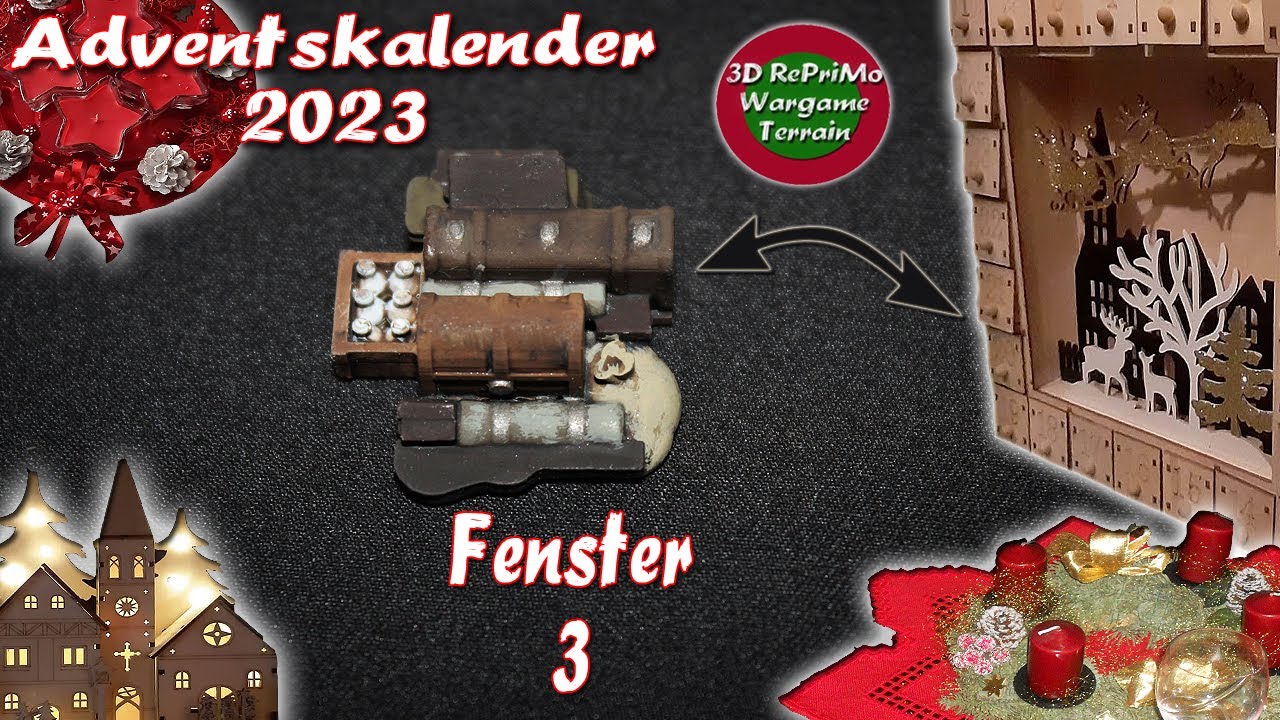 Türchen 3 / door 3 /Adventskalender 2023 / 24 Videos / Merry Christmas ...