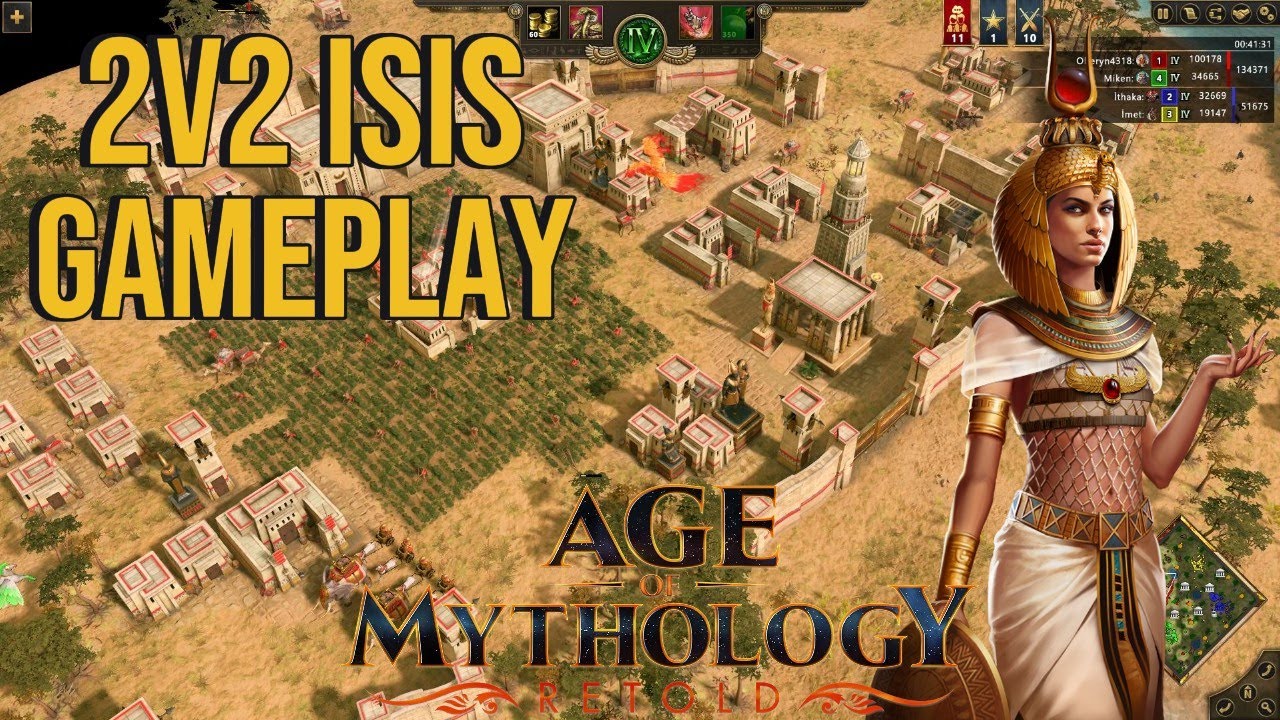 2V2 Multiplayer Isis İlk Bakış | Age Of Mythology Retold - YouTube