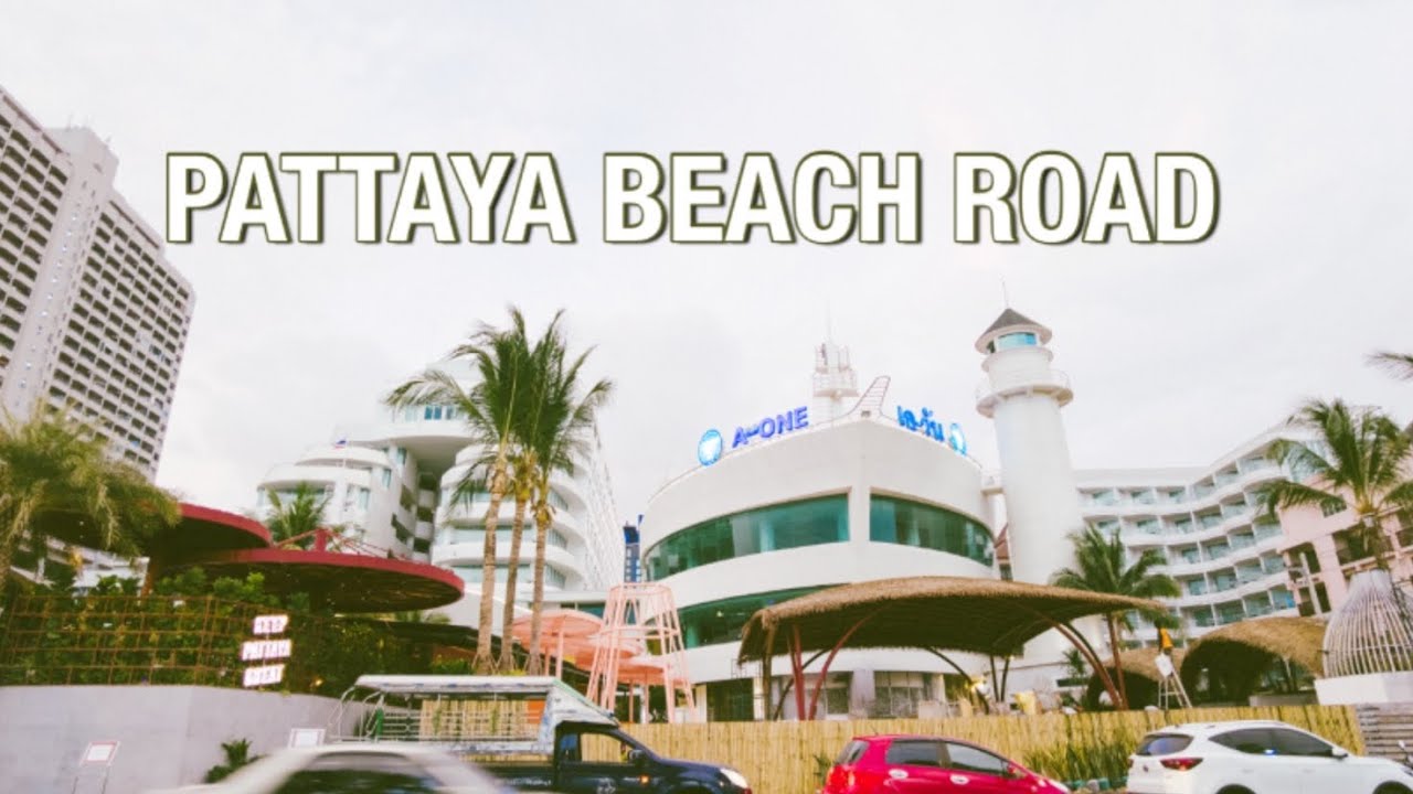 PATTAYA : Beach Road Sunset walk, March 2021 #Pattaya #Pattayabeachroad ...
