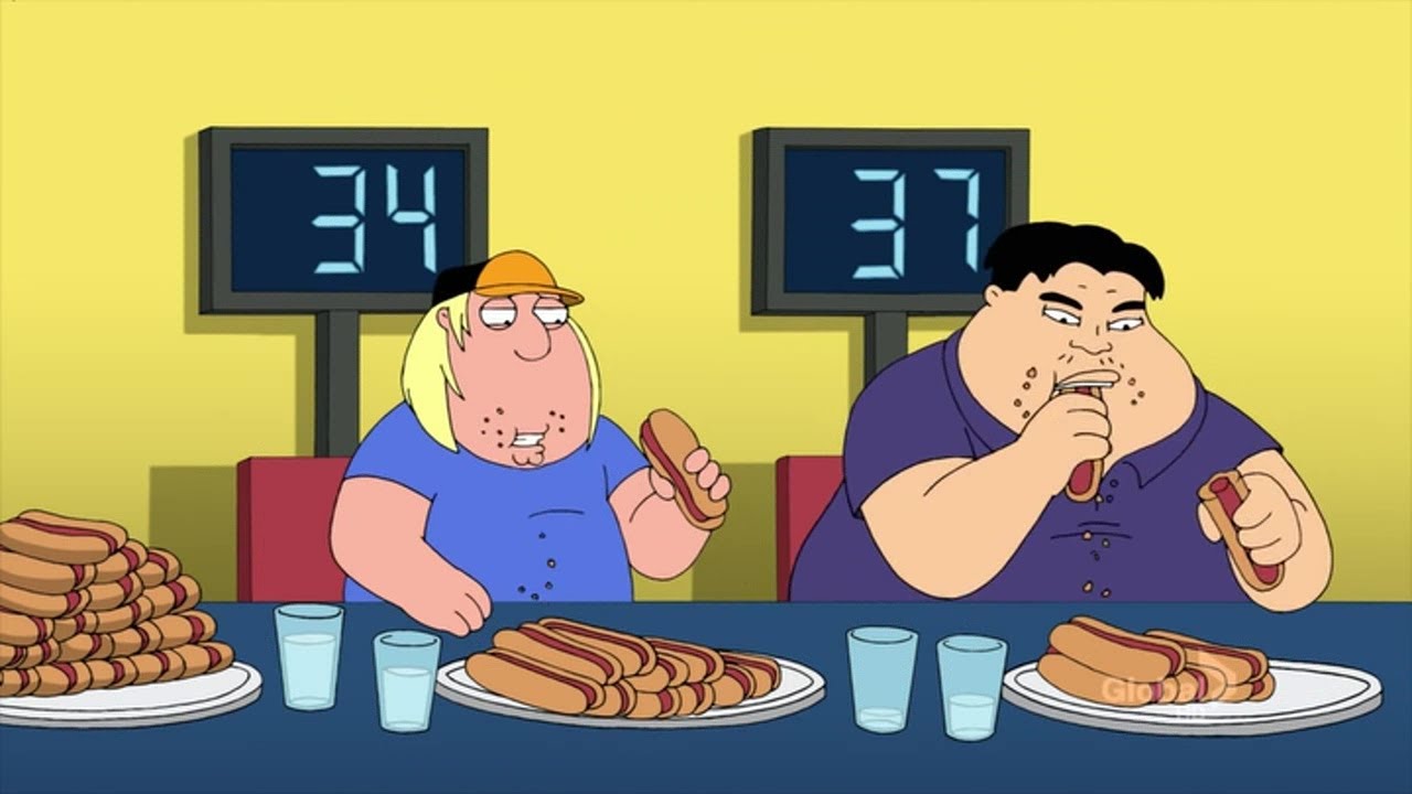 Family Guy - Eating competition - YouTube
