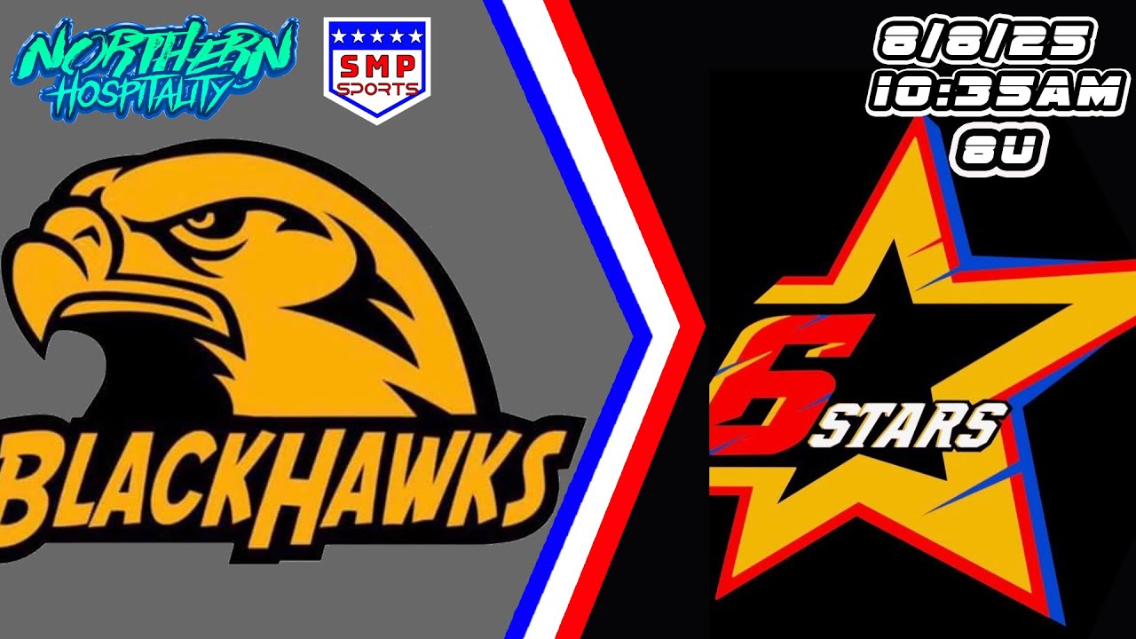 North Philly Blackhawks vs 6 Stars 8U - YouTube