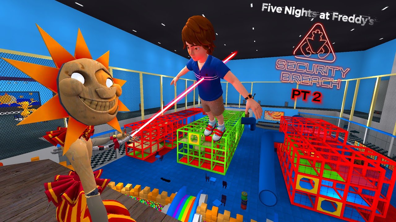 Fnaf security breach 2 electric boogaloo FT- sam - YouTube