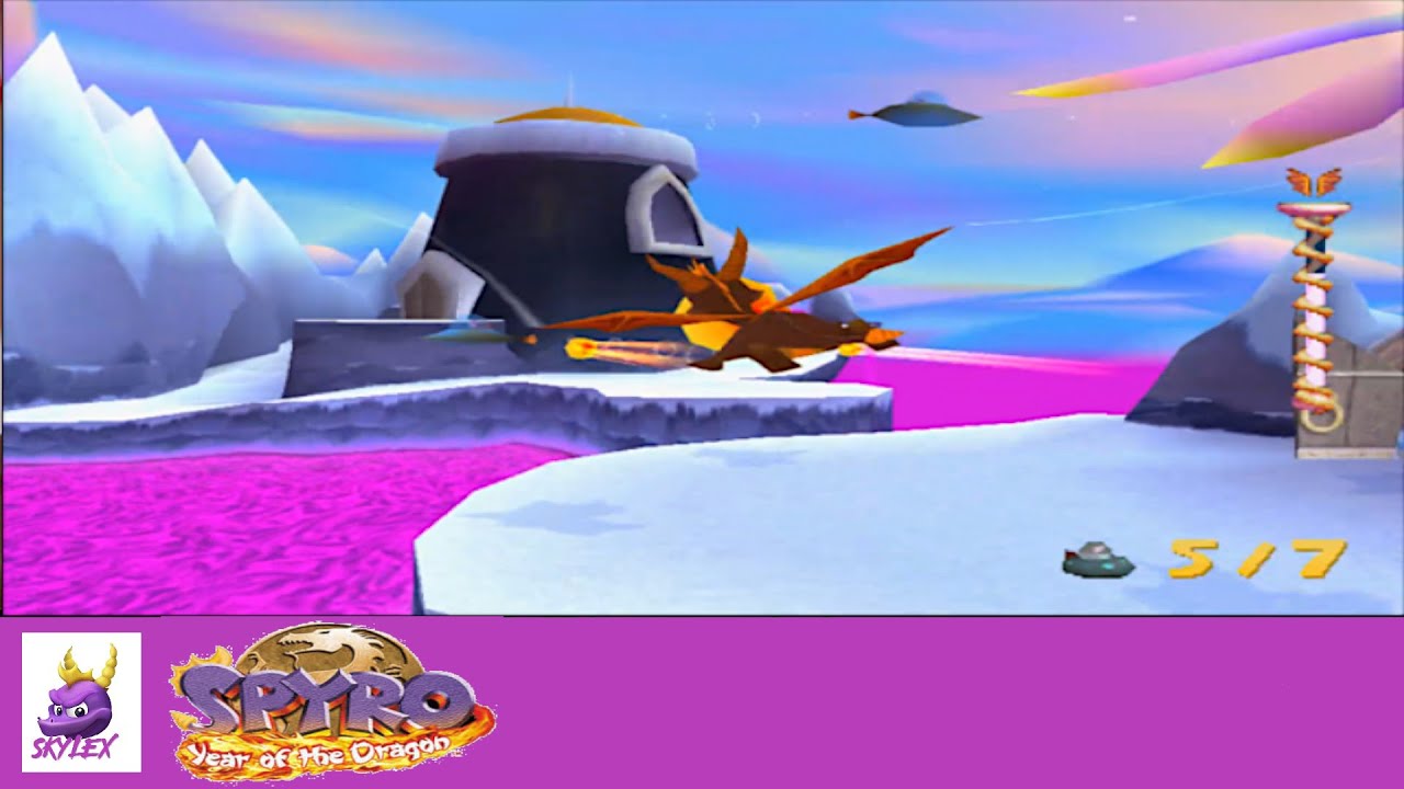 Spyro Year of the Dragon Part 57 Superbonusrunde Die Jagt auf die Ufos ...