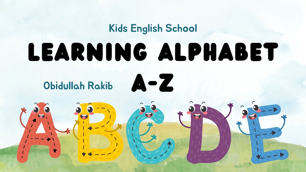 Learning ABC Letters and Basic English Vocabulary | English Alphabet ...