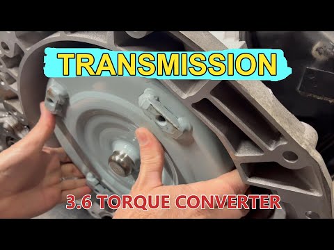 How to seat a torque converter in a Dodge 62TE transmission - YouTube