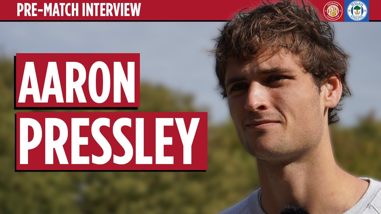 Aaron Pressley Pre-Wigan Athletic (H) | Pre-Match Interview - YouTube