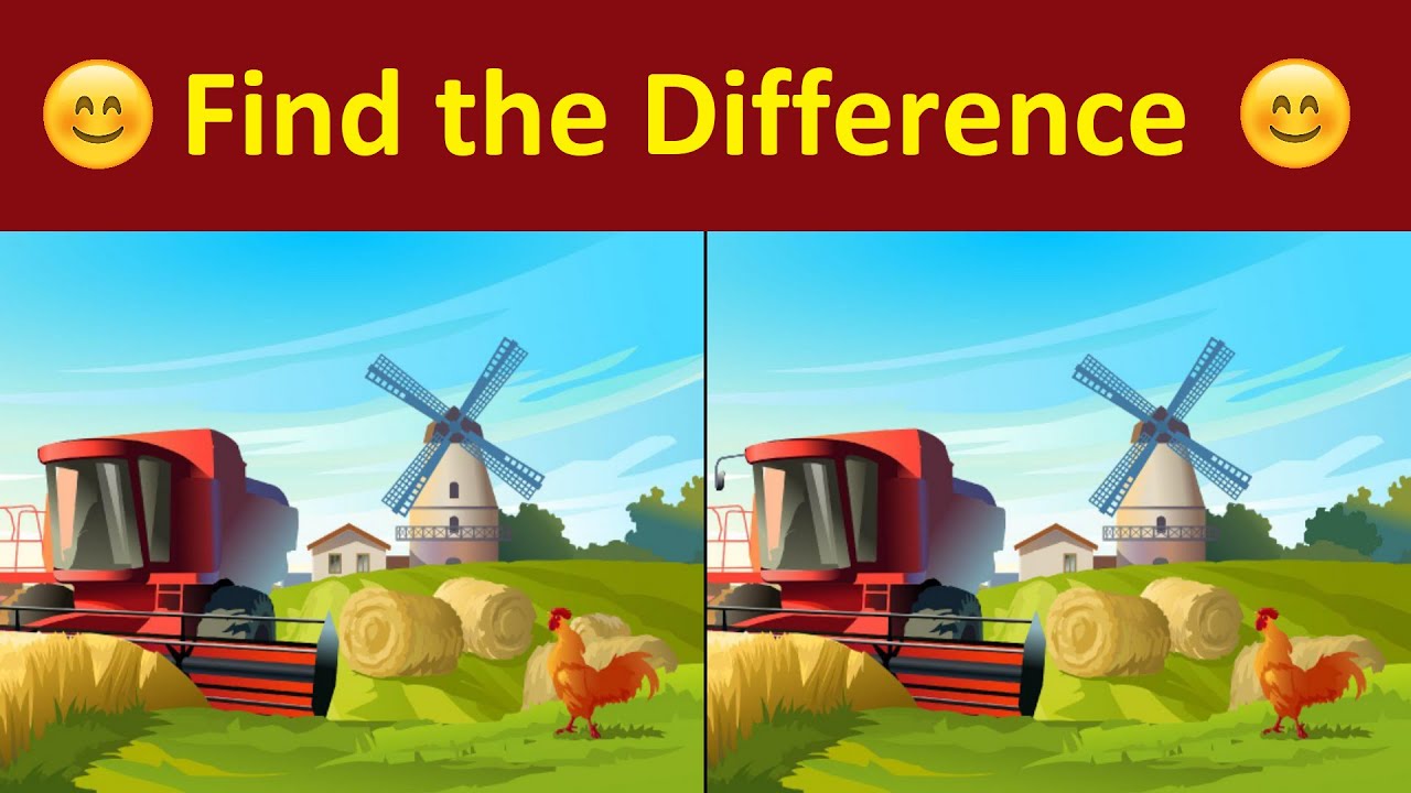 Find the Difference Easy Puzzle 97 | This Find the Difference Game Will ...