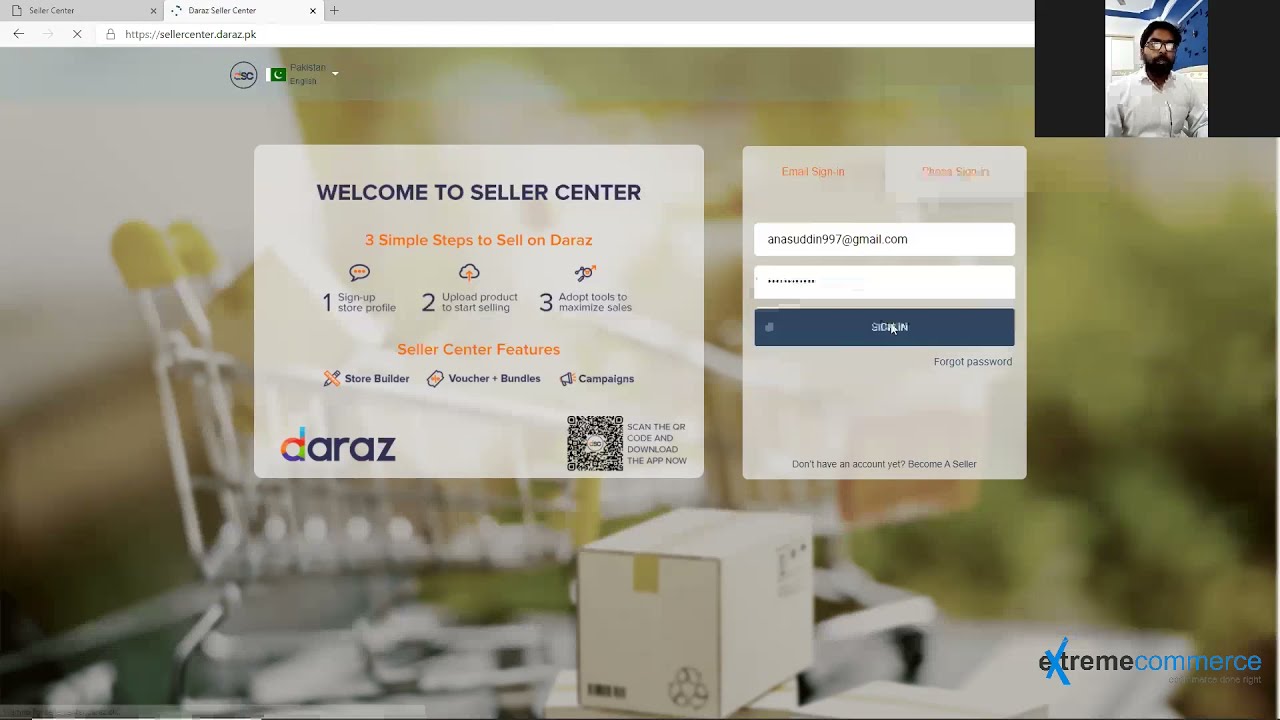18: Daraz Account Setup | VBC Extreme Commerce - YouTube