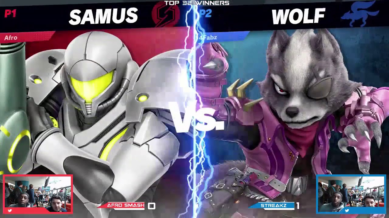 Regen 2019 Top 32 Winners: Afro Smash (Samus) Vs Streakz (Wolf) - YouTube