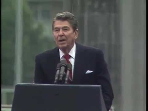 Ronald Reagan's Speech at the Brandenburg Gate - YouTube