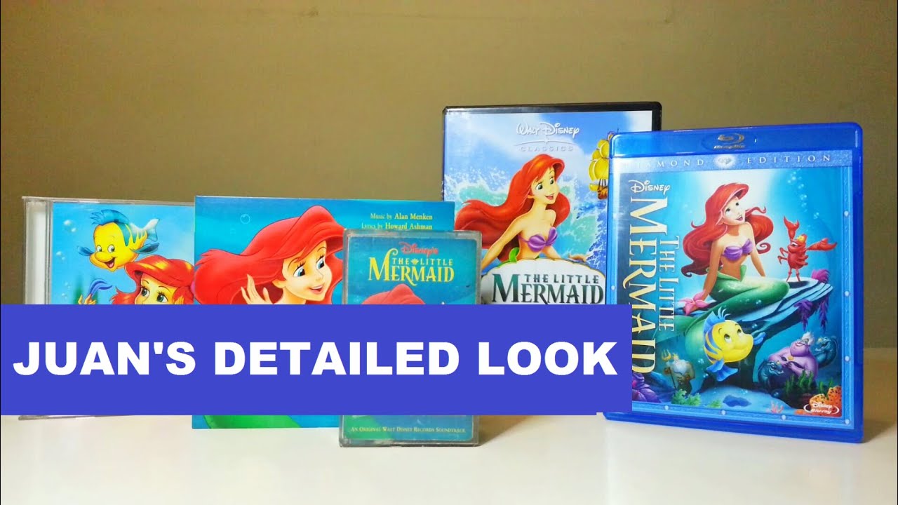 Disney's Little Mermaid Collection - Soundtracks, VCD, DVD, and Blu ray ...