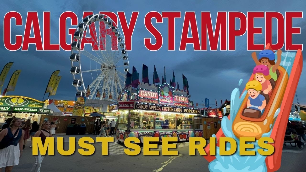 The ULTIMATE Calgary Stampede Experience! 🎡 Thrill Rides & Insane ...