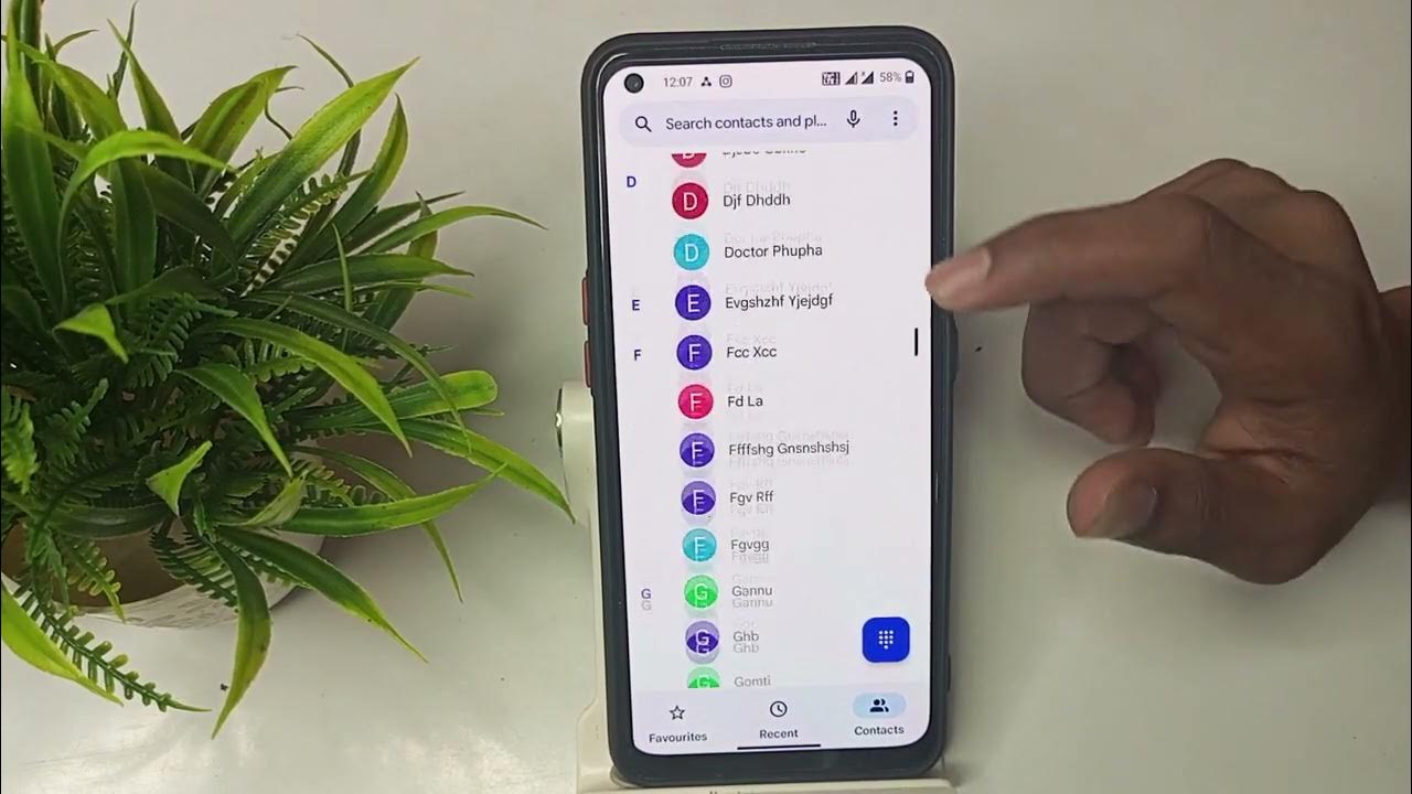 How to check block list contact number in one plus Nord CE 2, contact number mobile setting ...