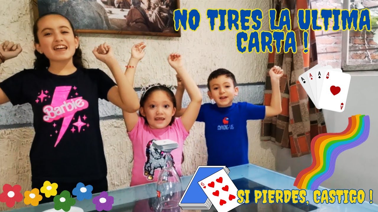 NO TIRES LA ULTIMA CARTA JUEGA CON NOSOTROS | Losprimitos LeDaDa - YouTube
